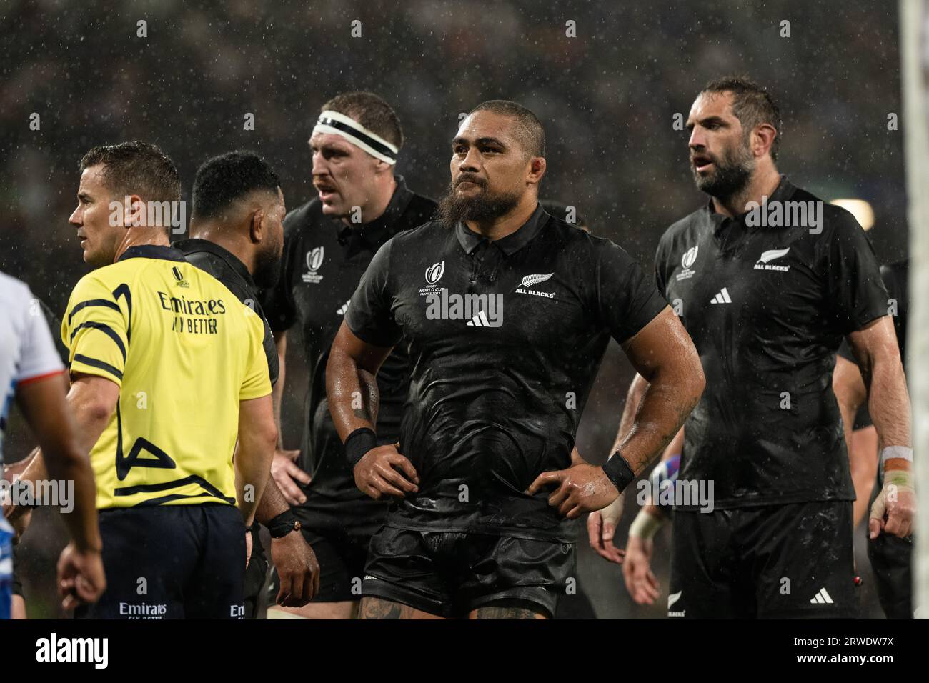 Ofa Tuungafasi (NZL) during the 2023 Rugby World Cup Pool A match ...