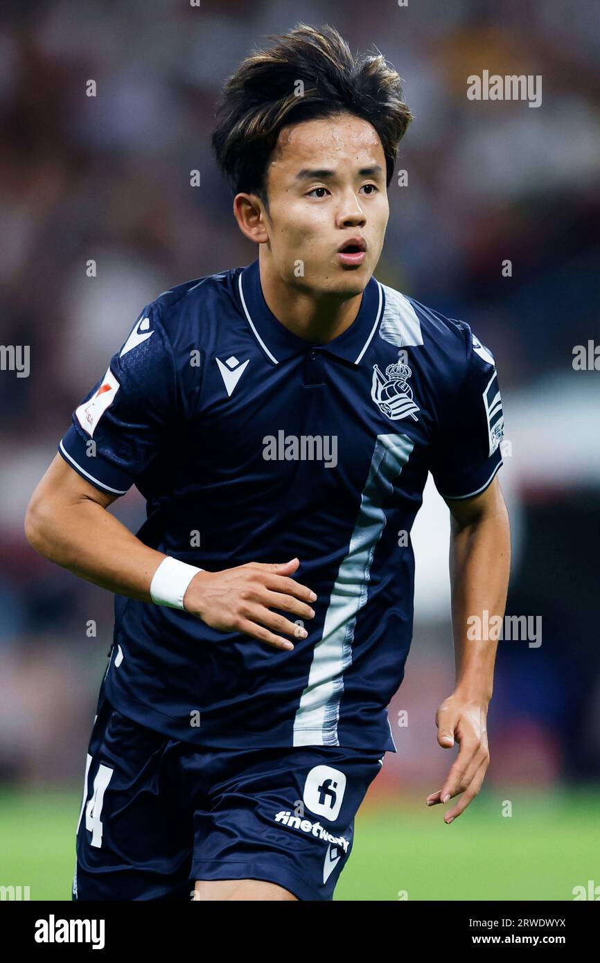 Madrid, Spain. Credit: D. 17th Sep, 2023. Takefusa Kubo (Sociedad ...