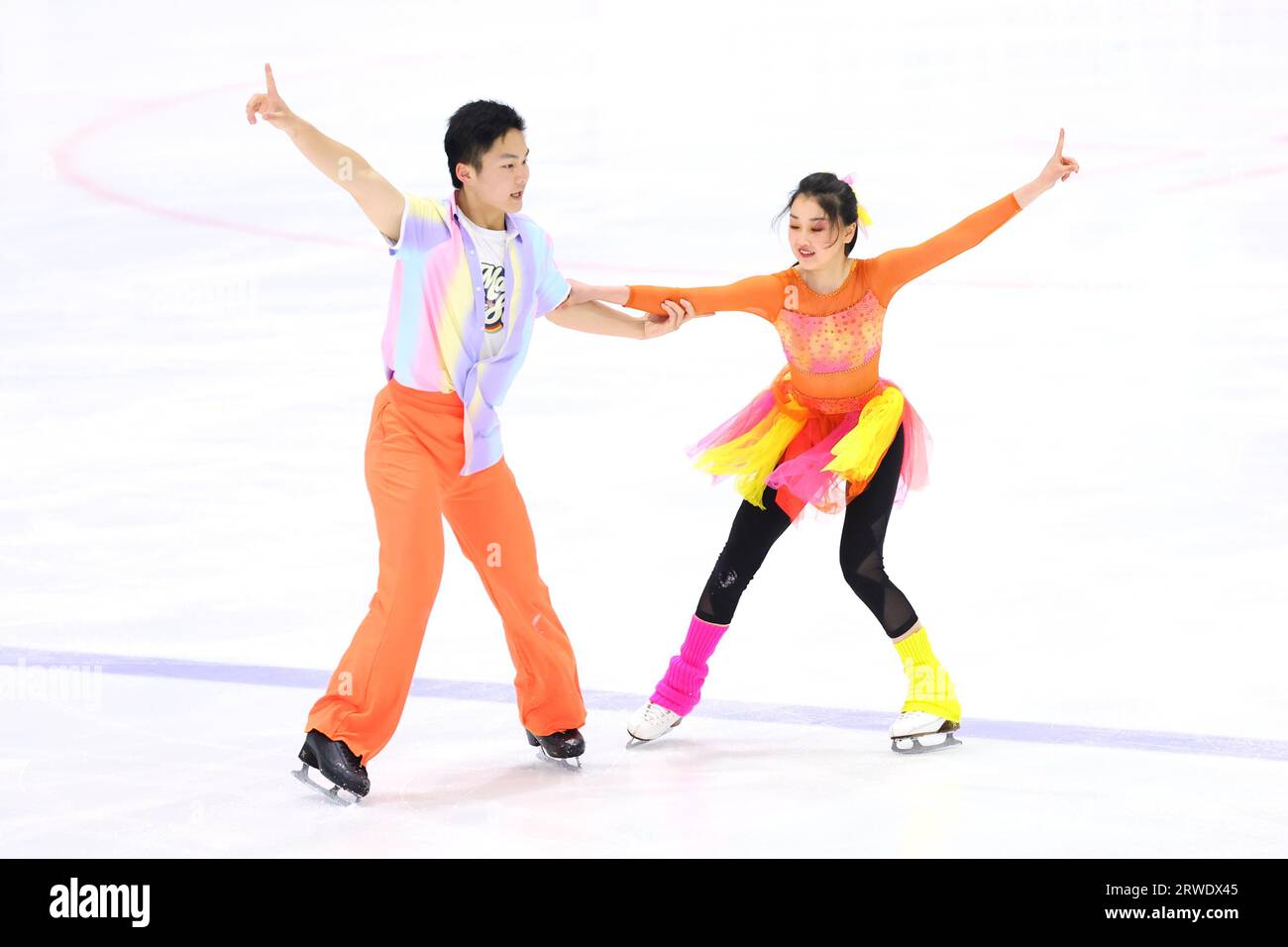 Osaka, Japan. 14th Sep, 2023. Renee YUEN & Oliver MA (AUS) Figure ...