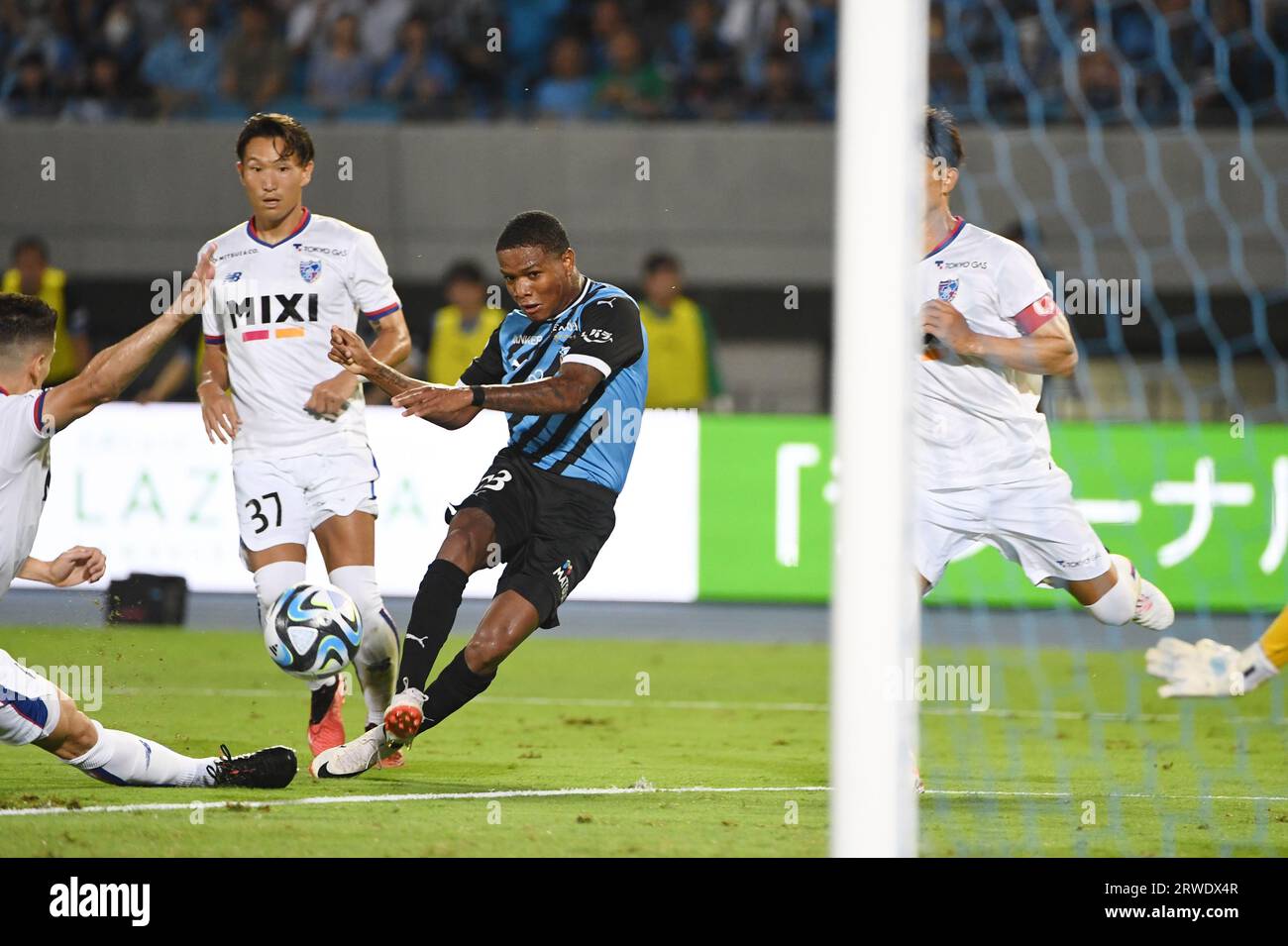Kawasaki Todoroki Stadium, Kanagawa, Japan. 15th Sep, 2023. Marcinho ...