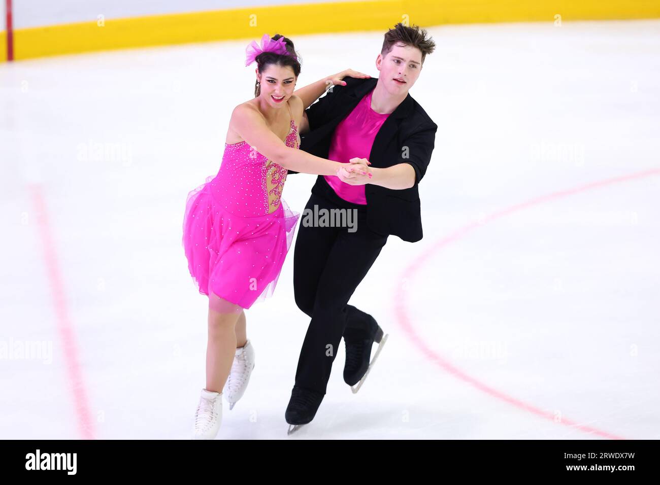 Osaka, Japan. 14th Sep, 2023. Catharina GUEDES TIBAU & Cayden Oliver ...