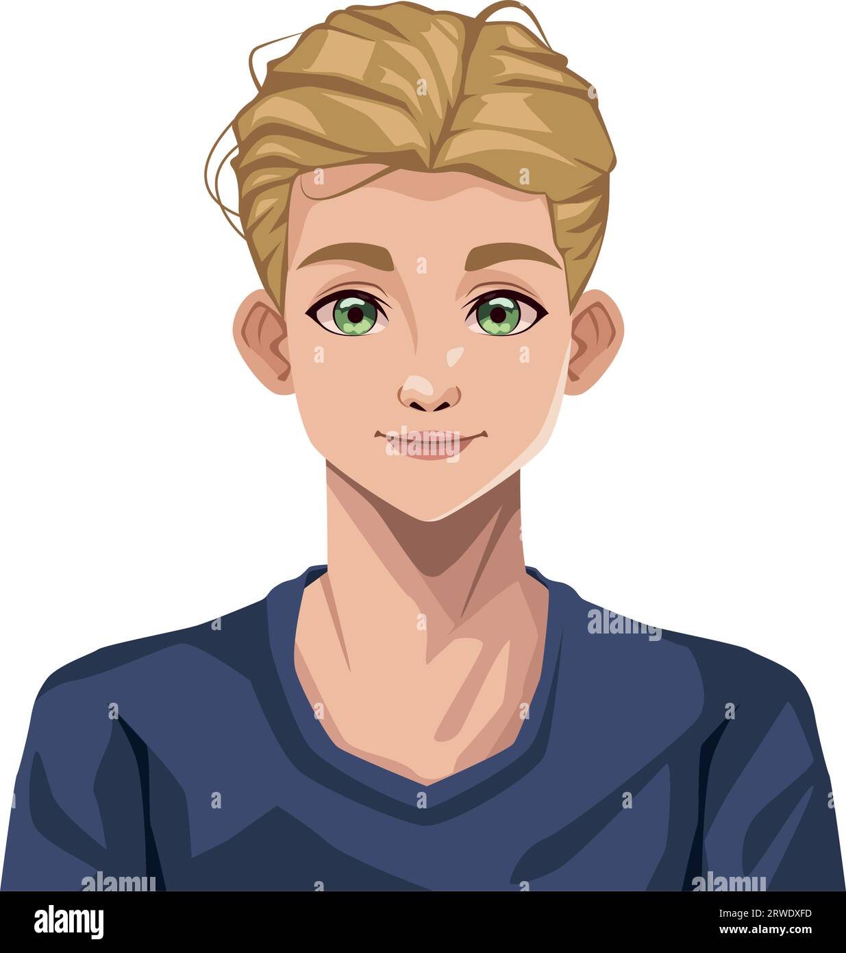 blond man avatar icon Stock Vector Image & Art - Alamy