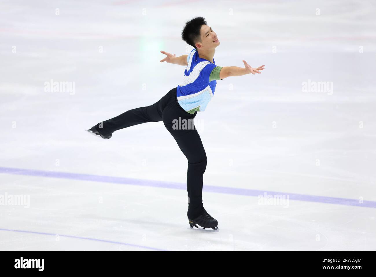Osaka, Japan. 14th Sep, 2023. Li Yu-Hsiang (TPE) Figure Skating : ISU ...