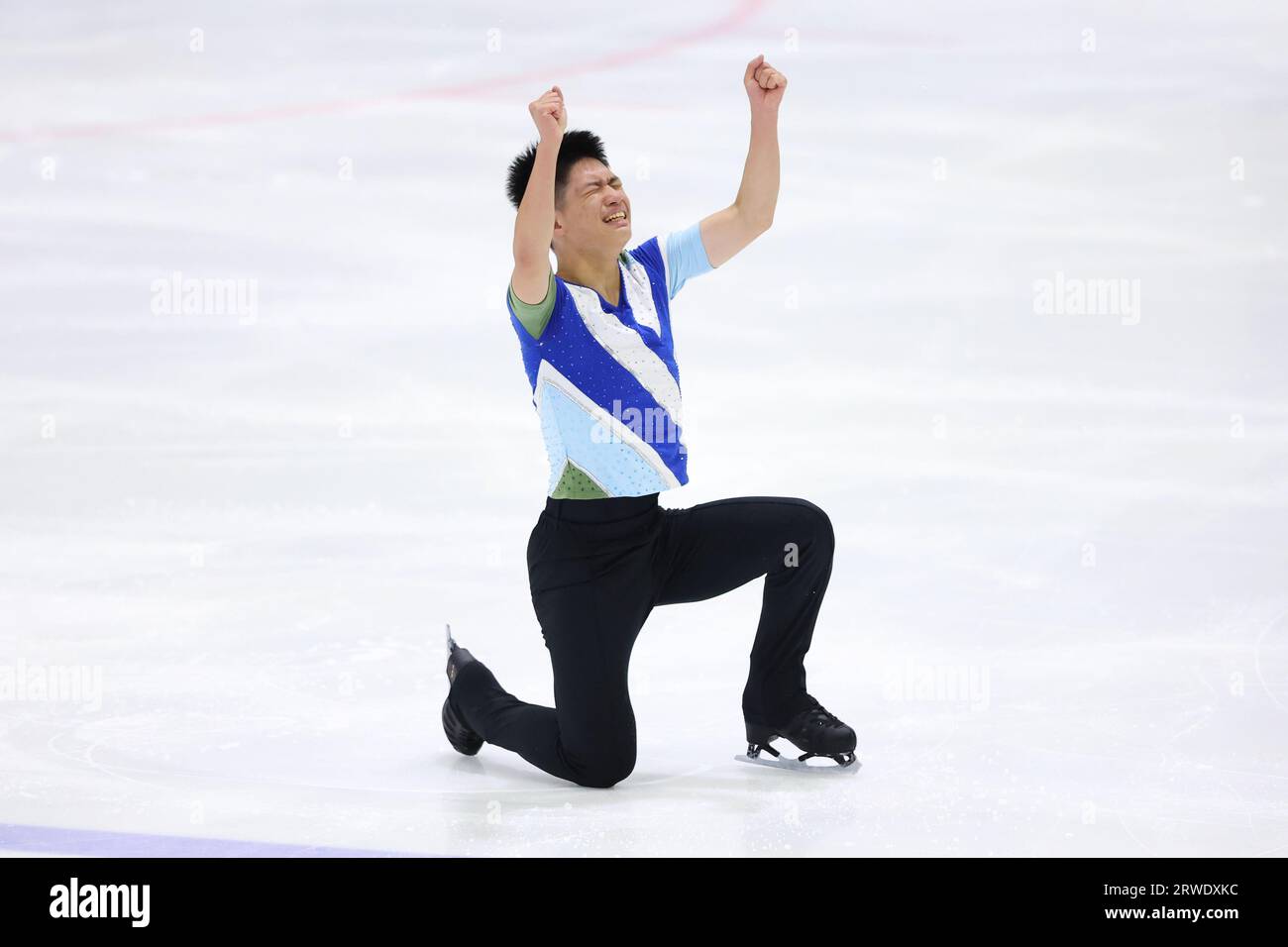 Osaka, Japan. 14th Sep, 2023. Li Yu-Hsiang (TPE) Figure Skating : ISU ...