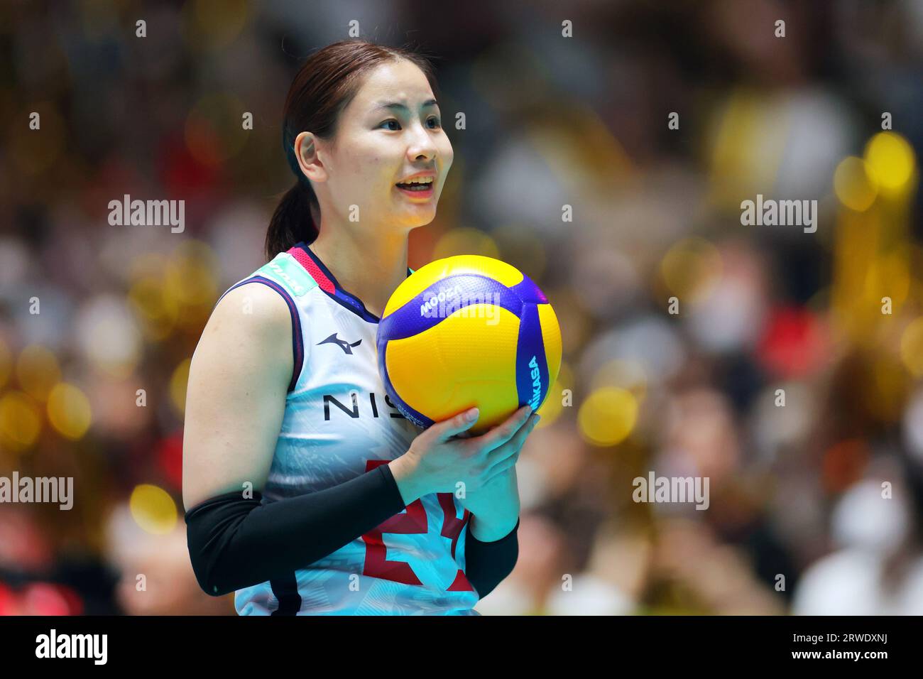 Tokyo, Japan. 16th Sep, 2023. Minami Nishimura (JPN) Volleyball : FIVB ...