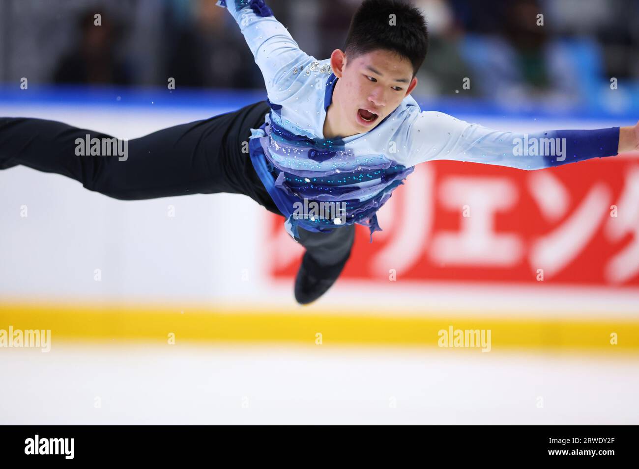 Osaka, Japan. 15th Sep, 2023. Li Yu-Hsiang (TPE) Figure Skating : ISU ...