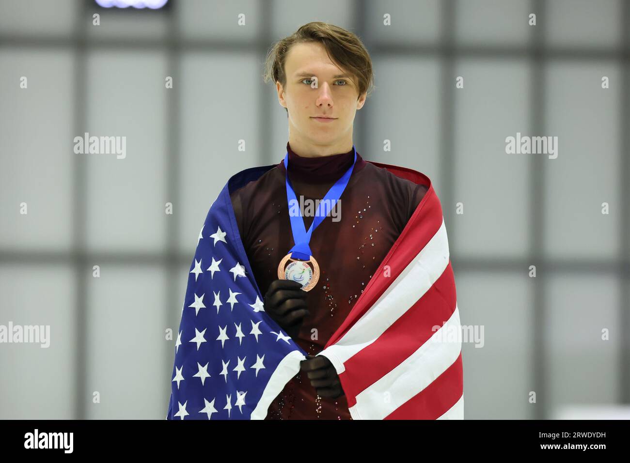 Osaka, Japan. 15th Sep, 2023. Daniel MARTYNOV (USA) Figure Skating ...