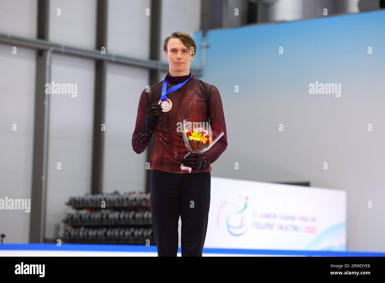 Daniel MARTYNOV (USA), SEPTEMBER 15, 2023 - Figure Skating : ISU Junior Grand Prix 2023 Osaka ...