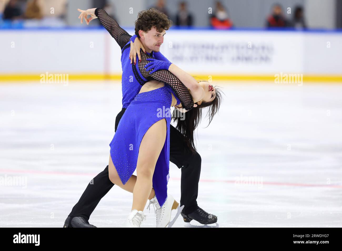 Osaka, Japan. 16th Sep, 2023. Celina FRADJI & Jean-Hans FOURNEAUX (FRA ...