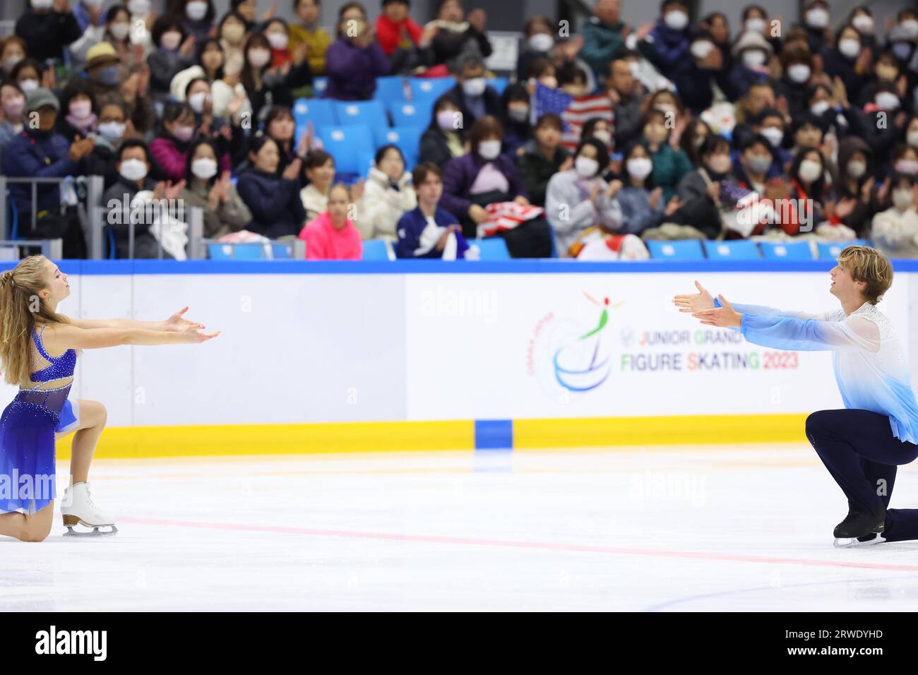 Osaka, Japan. 16th Sep, 2023. Leah NESET & Artem MARKELOV (USA) Figure ...