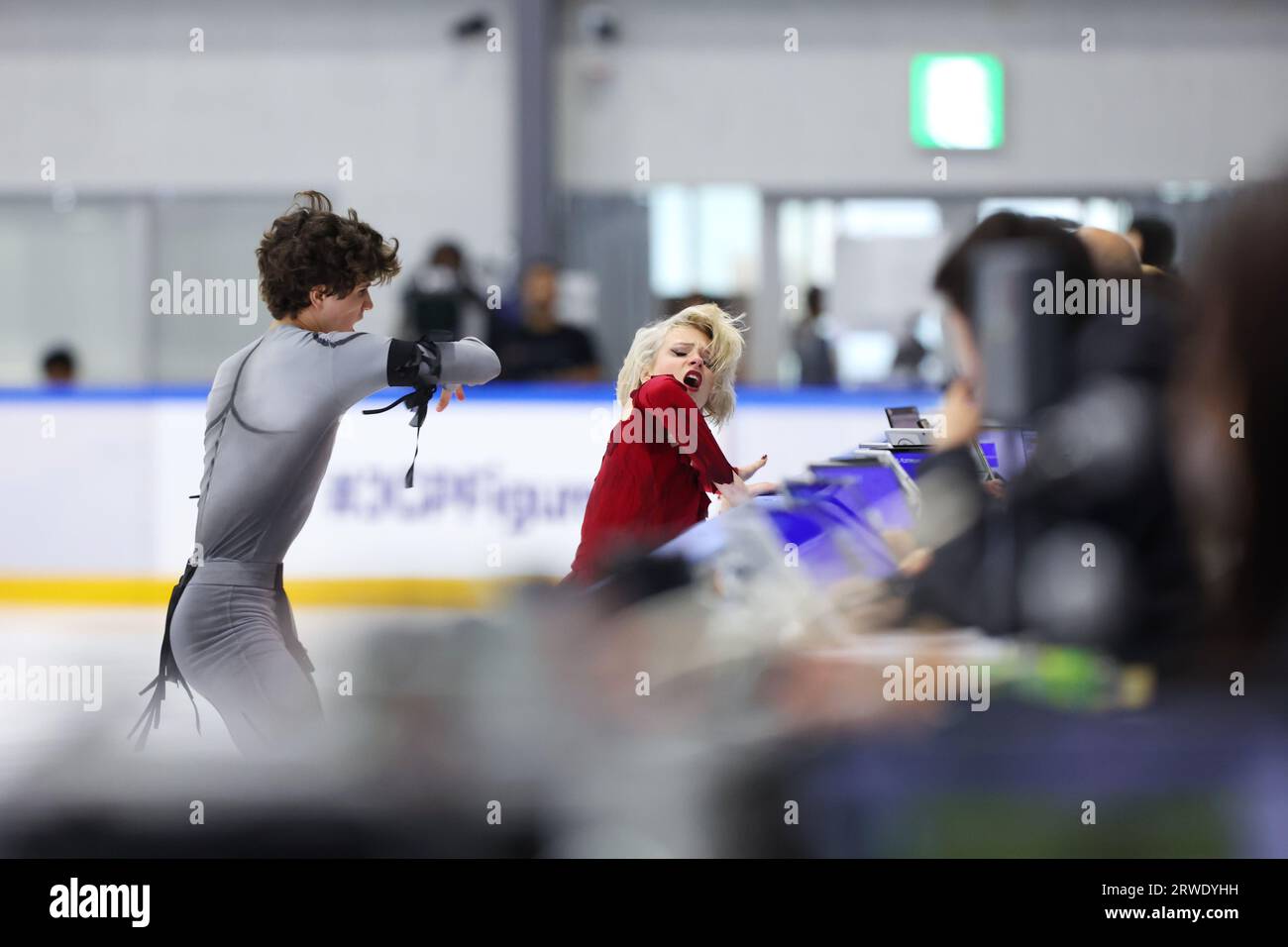 Osaka, Japan. 16th Sep, 2023. Elizabeth TKACHENKO & Alexei KILIAKOV (ISR) Figure Skating : ISU ...