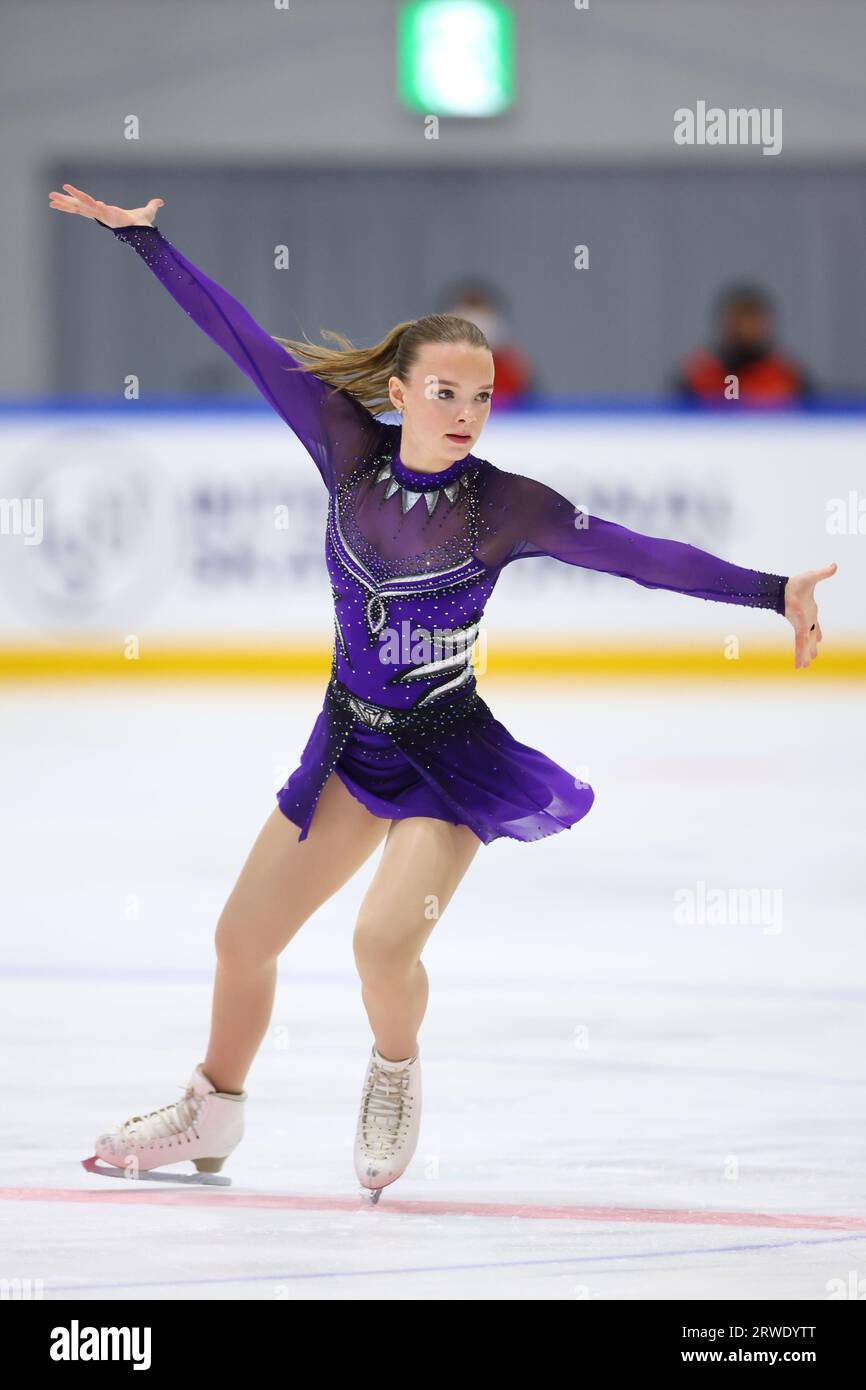 Osaka, Japan. 16th Sep, 2023. Josefin BROVALL (SWE) Figure Skating ...