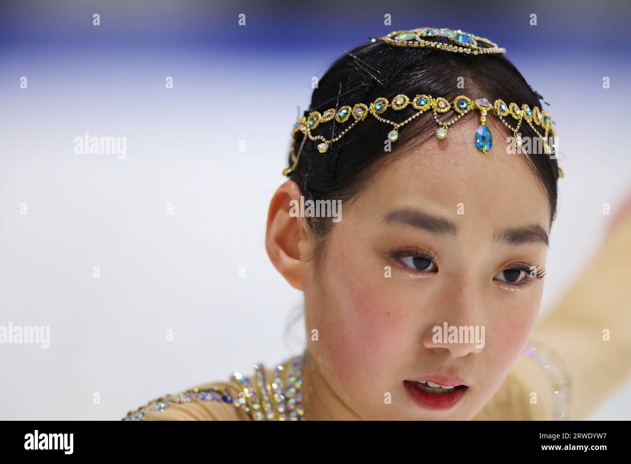 Osaka, Japan. 16th Sep, 2023. Han Heesue (KOR) Figure Skating : ISU ...