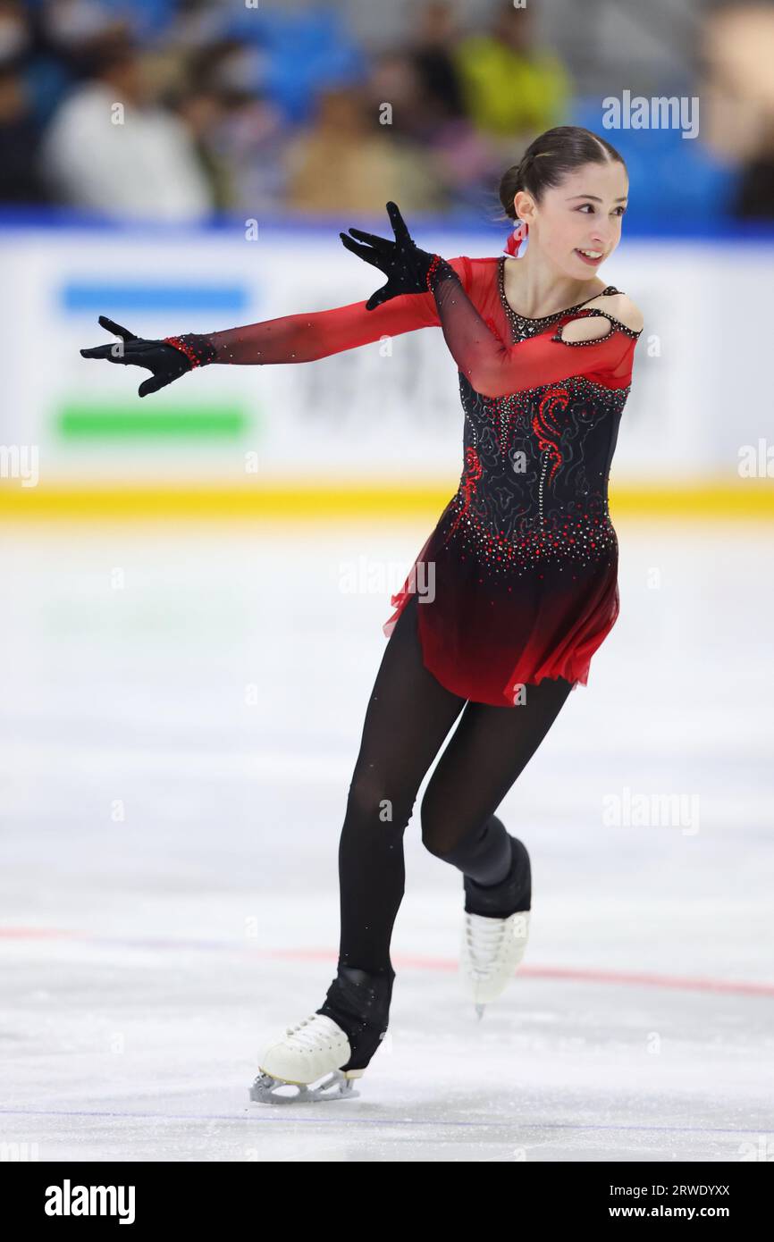 Osaka, Japan. 16th Sep, 2023. Mia KALIN (USA) Figure Skating : ISU ...