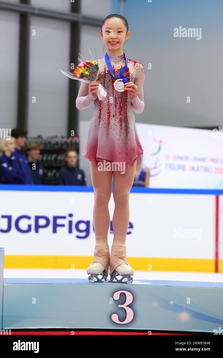 Osaka, Japan. 16th Sep, 2023. Tsai Yu-Feng (TPE) Figure Skating : ISU Junior Grand Prix 2023 ...