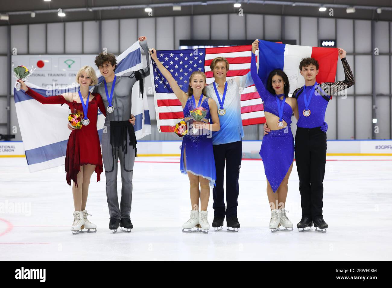 Osaka, Japan. 16th Sep, 2023. (L-R) Elizabeth TKACHENKO & Alexei ...