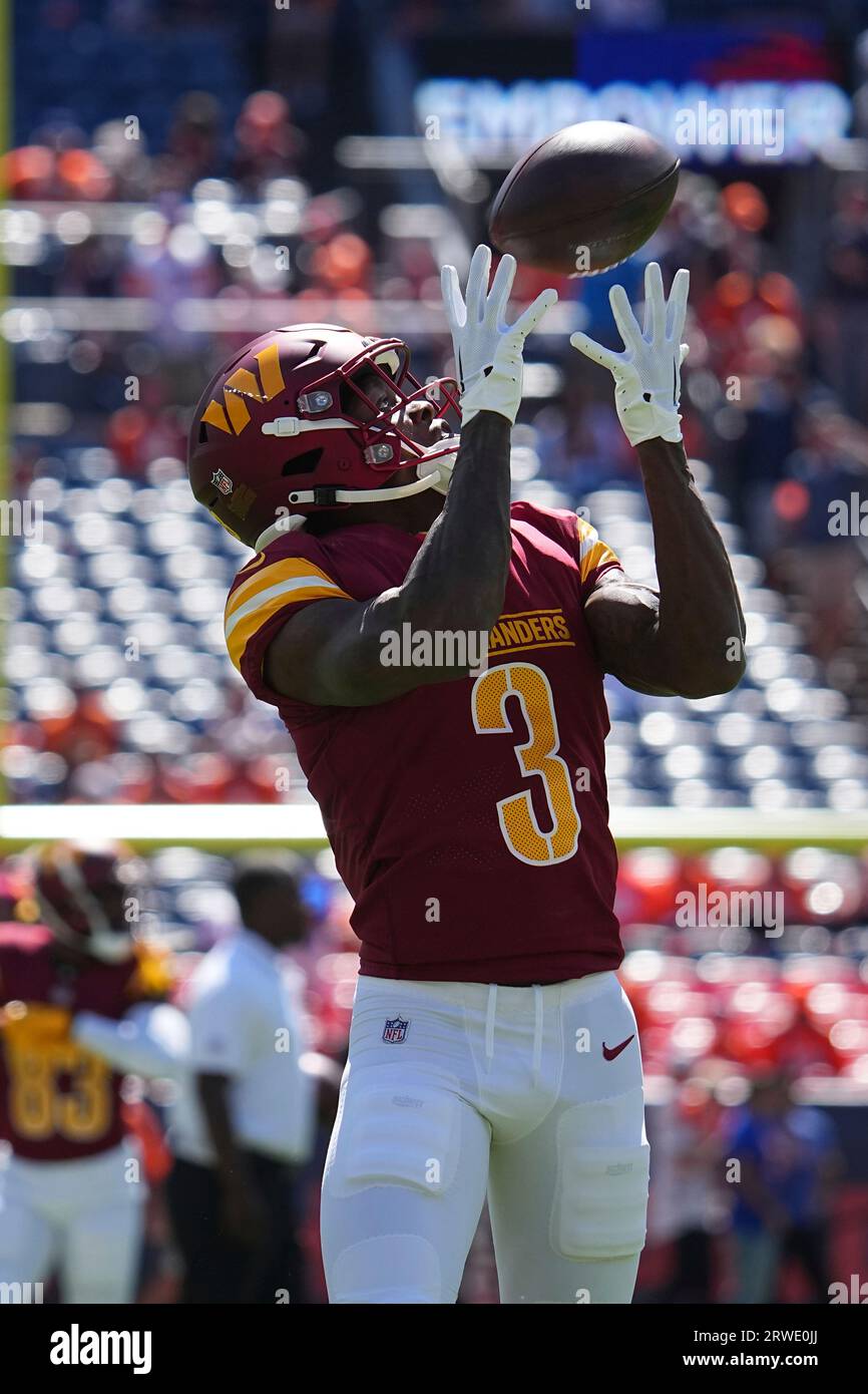 Washington Commanders wide receiver Byron Pringle (3) against the ...