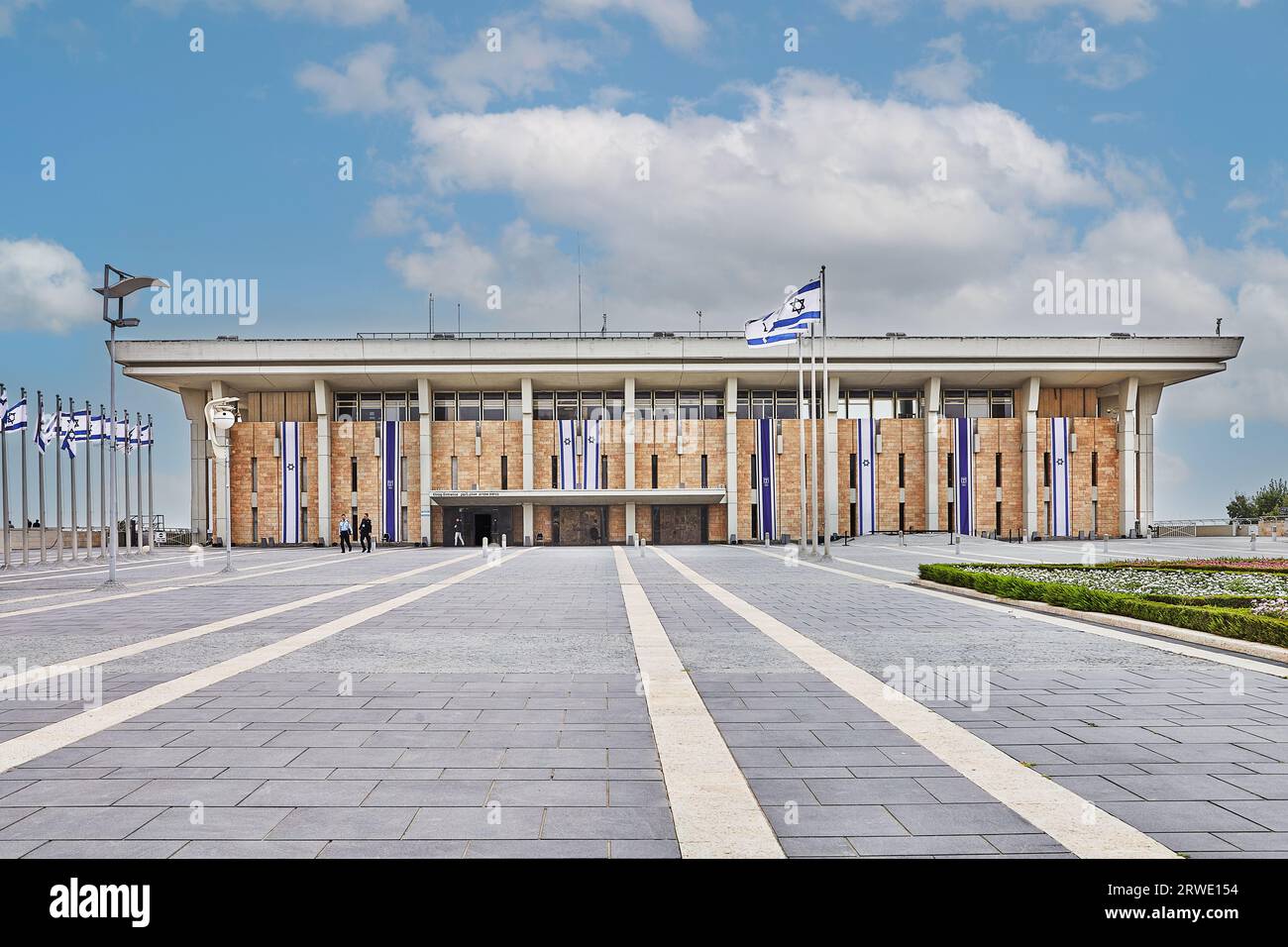 Jerusalem, Israel September 13, 2023: Israeli parliament building ...