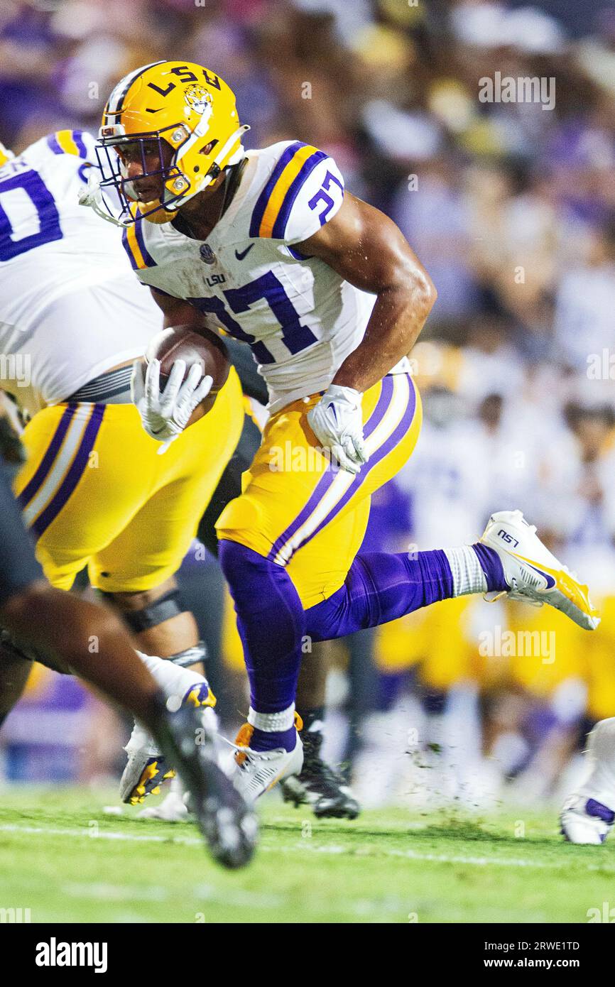BATON ROUGE, LA - SEPTEMBER 09: LSU Tigers running back Josh Williams ...
