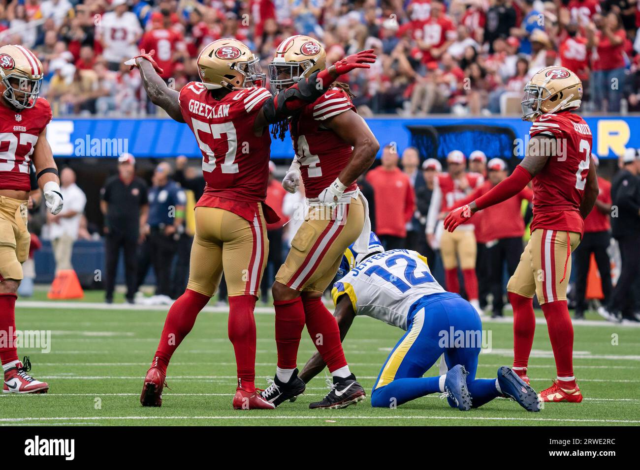 Fred warner 49ers hi-res stock photography and images - Alamy