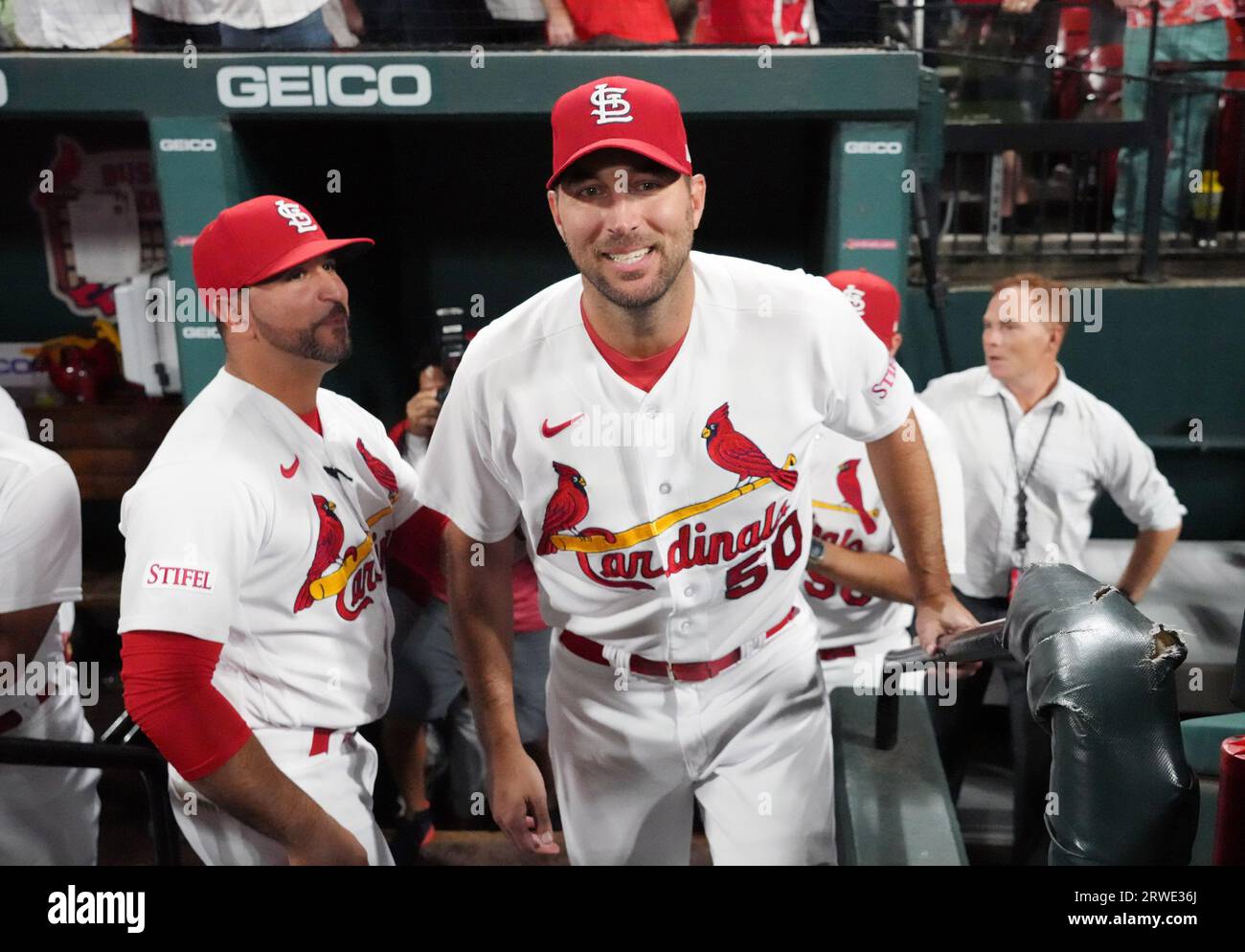 St. Louis, United States. 18th Sep, 2023. St. Louis Cardinals starting ...