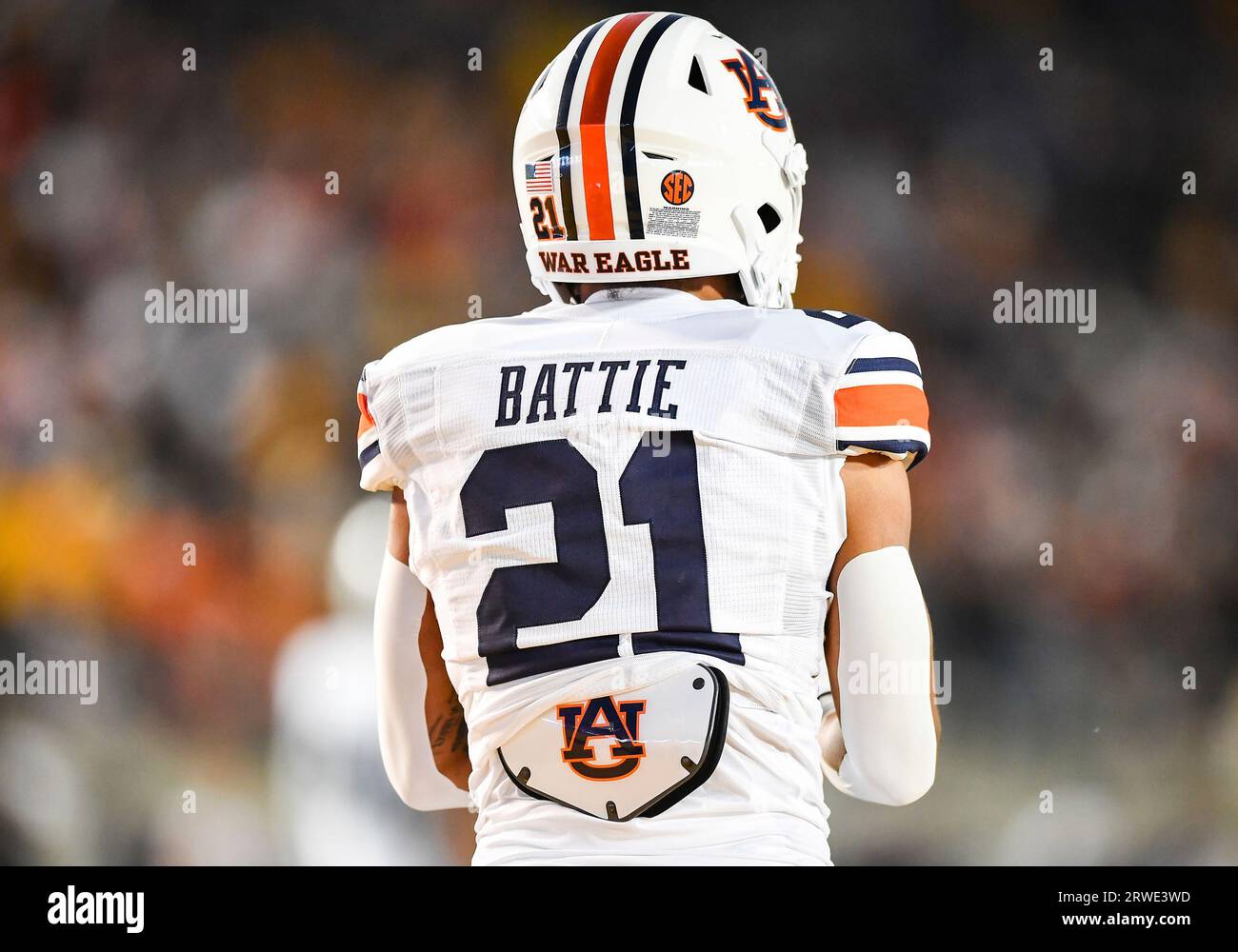 BERKELEY, CA - SEPTEMBER 09:Auburn Tigers running back Brian Battie (21 ...