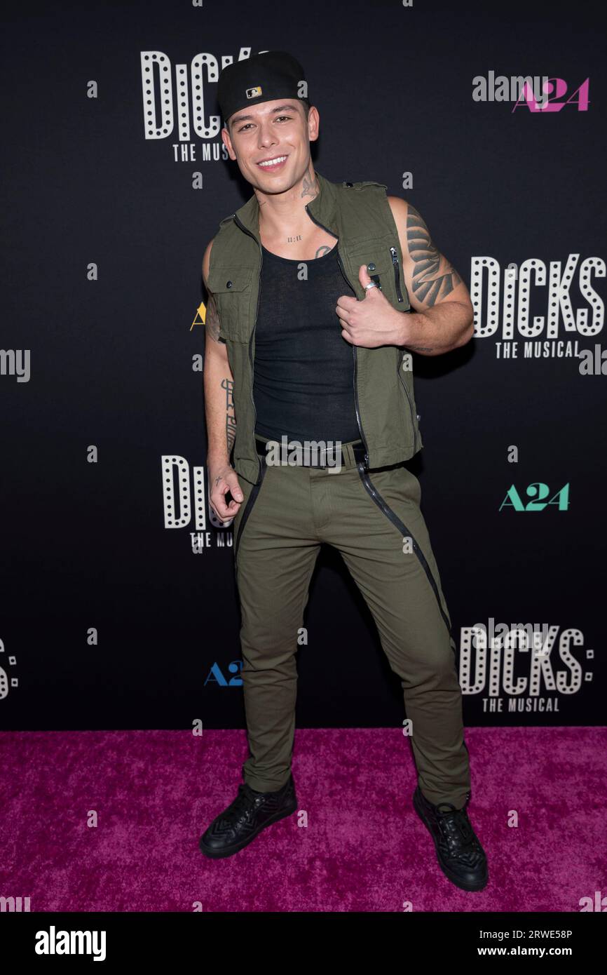 Beverly Hills, USA. 18th Sep, 2023. Nick Mascardo attends the arrivals ...