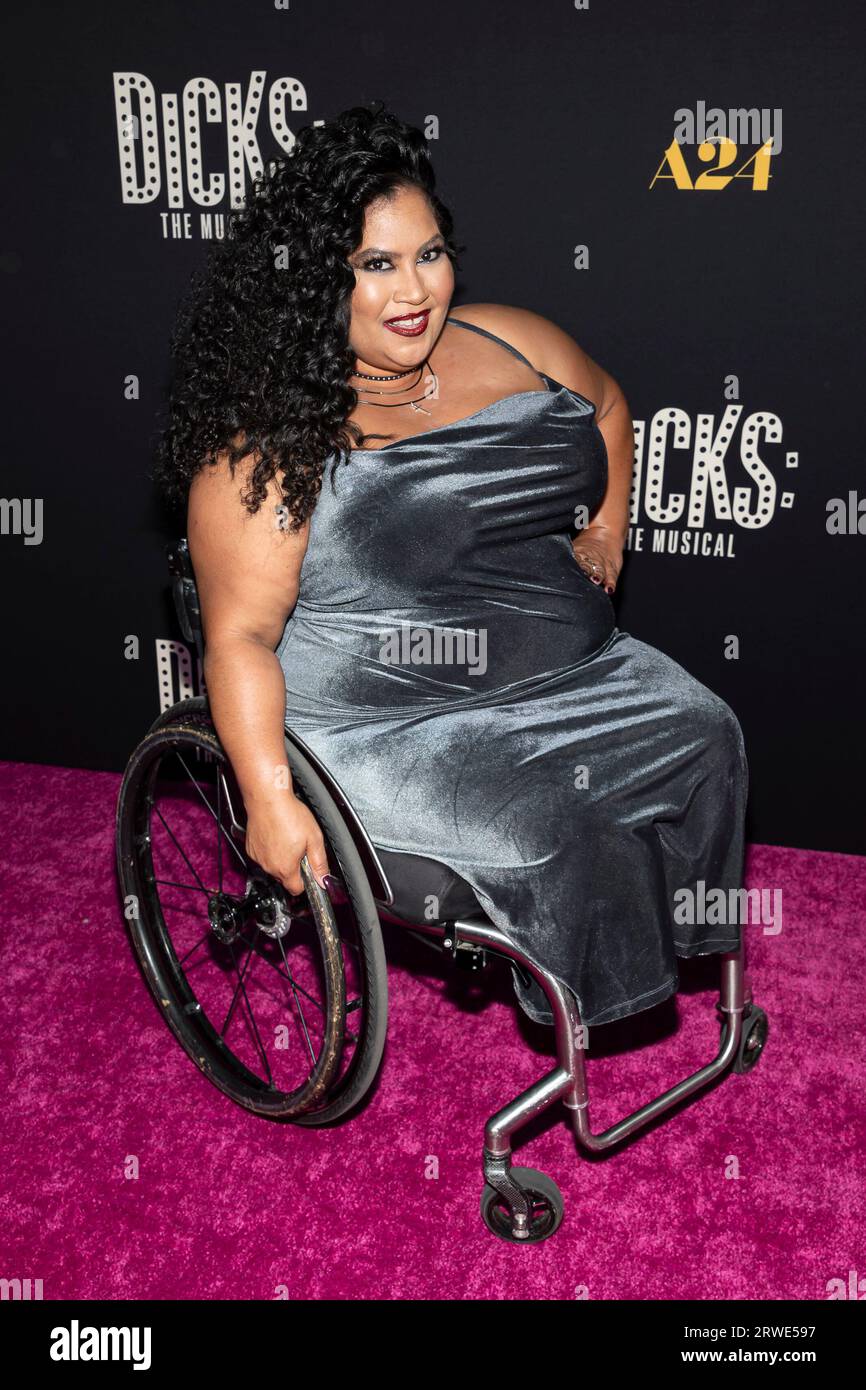 Beverly Hills, USA. 18th Sep, 2023. Danielle Perez attends the arrivals of A24's DICKS: The ...