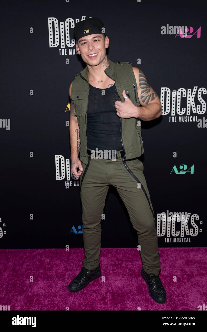 Beverly Hills, USA. 18th Sep, 2023. Nick Mascardo attends the arrivals ...