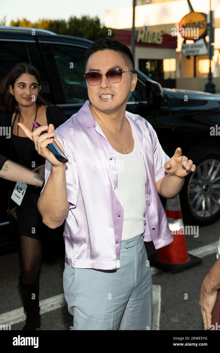 Beverly Hills, USA. 18th Sep, 2023. Bowen Yang attends the arrivals of ...