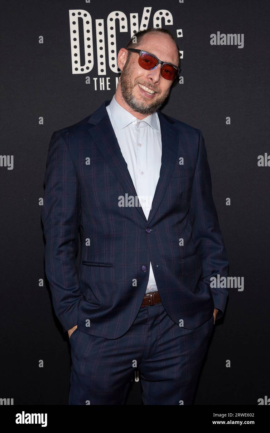 Beverly Hills, USA. 18th Sep, 2023. Jason Tobias attends the arrivals of A24's DICKS: The ...
