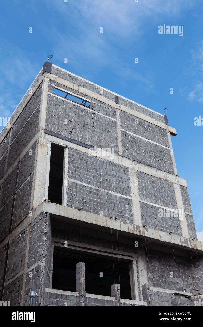 Building site of house under construction Stock Photo - Alamy
