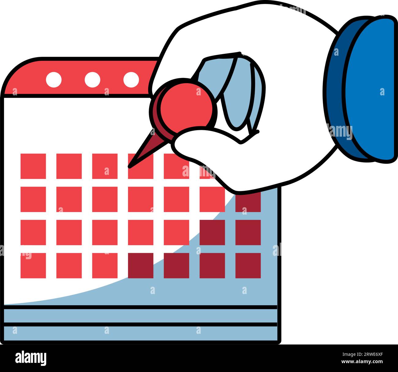 Usa labor day calendar hi-res stock photography and images - Alamy
