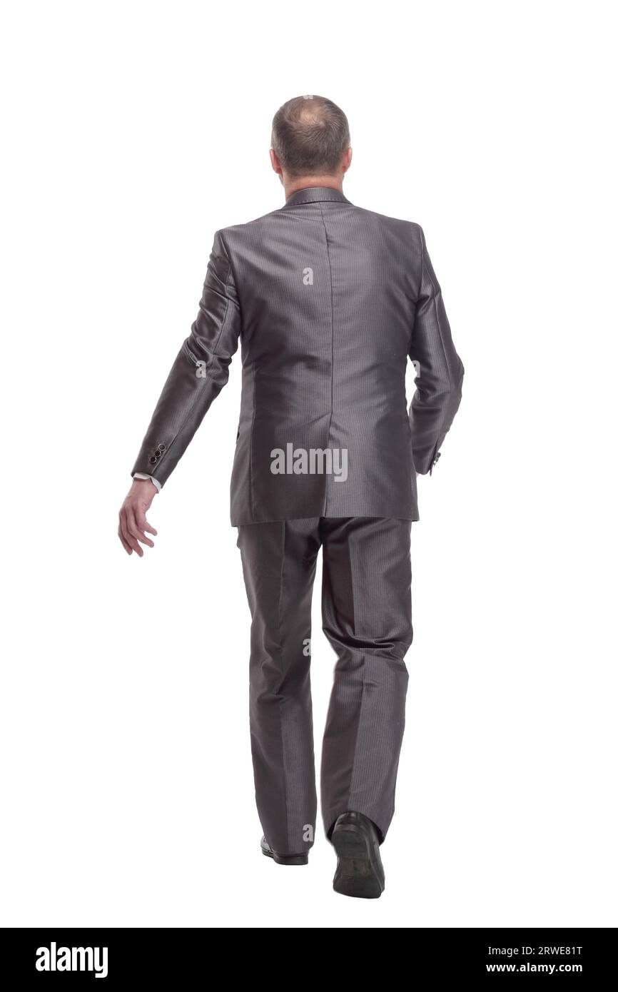 in full growth. confident business man striding forward Stock Photo - Alamy