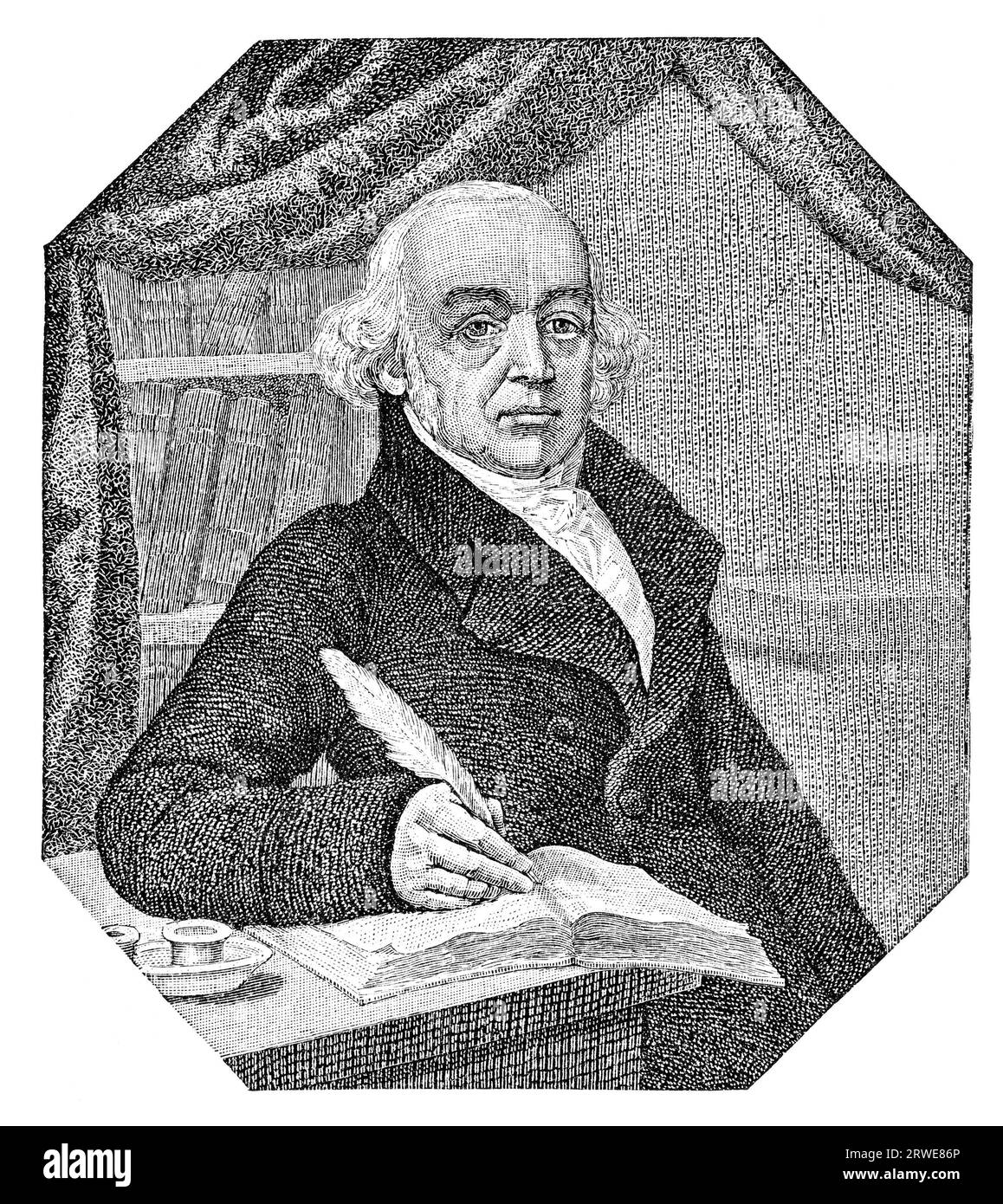 Christian Friedrich Samuel Hahnemann (1755-1843) was a German physician ...