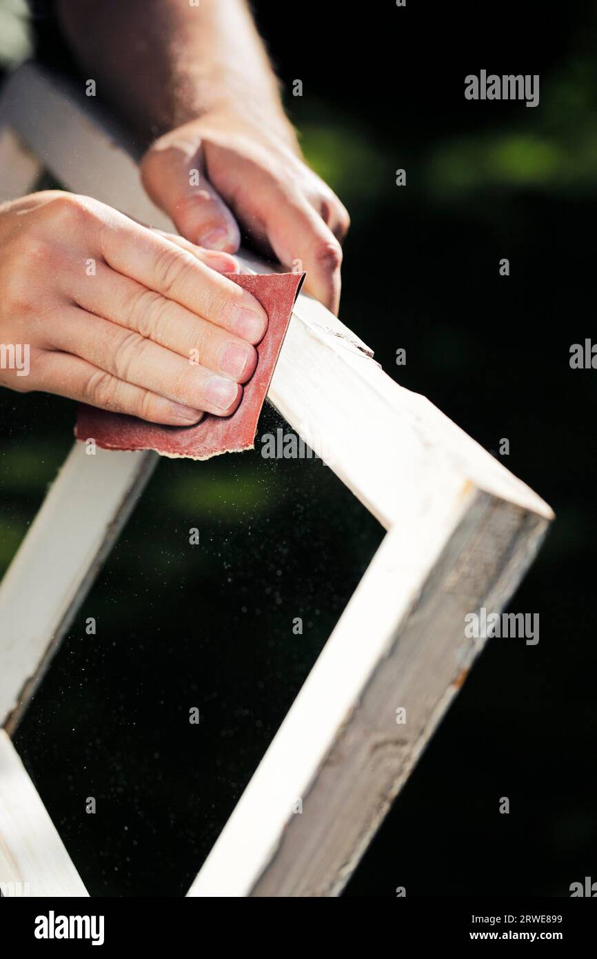 Old dusty frame hi-res stock photography and images - Alamy