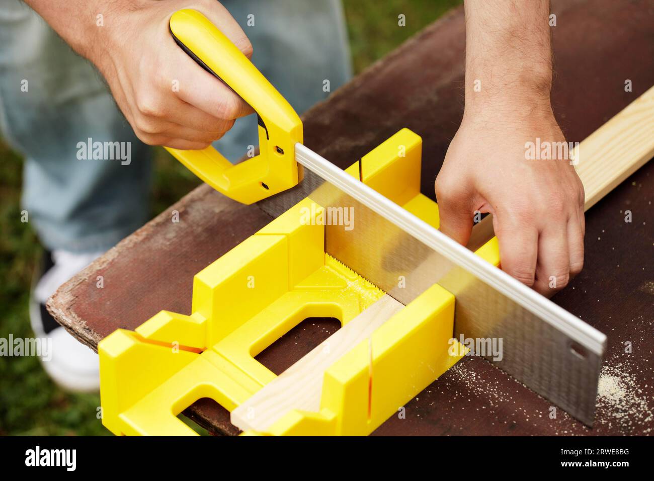 Miter box hi res stock photography and images Alamy