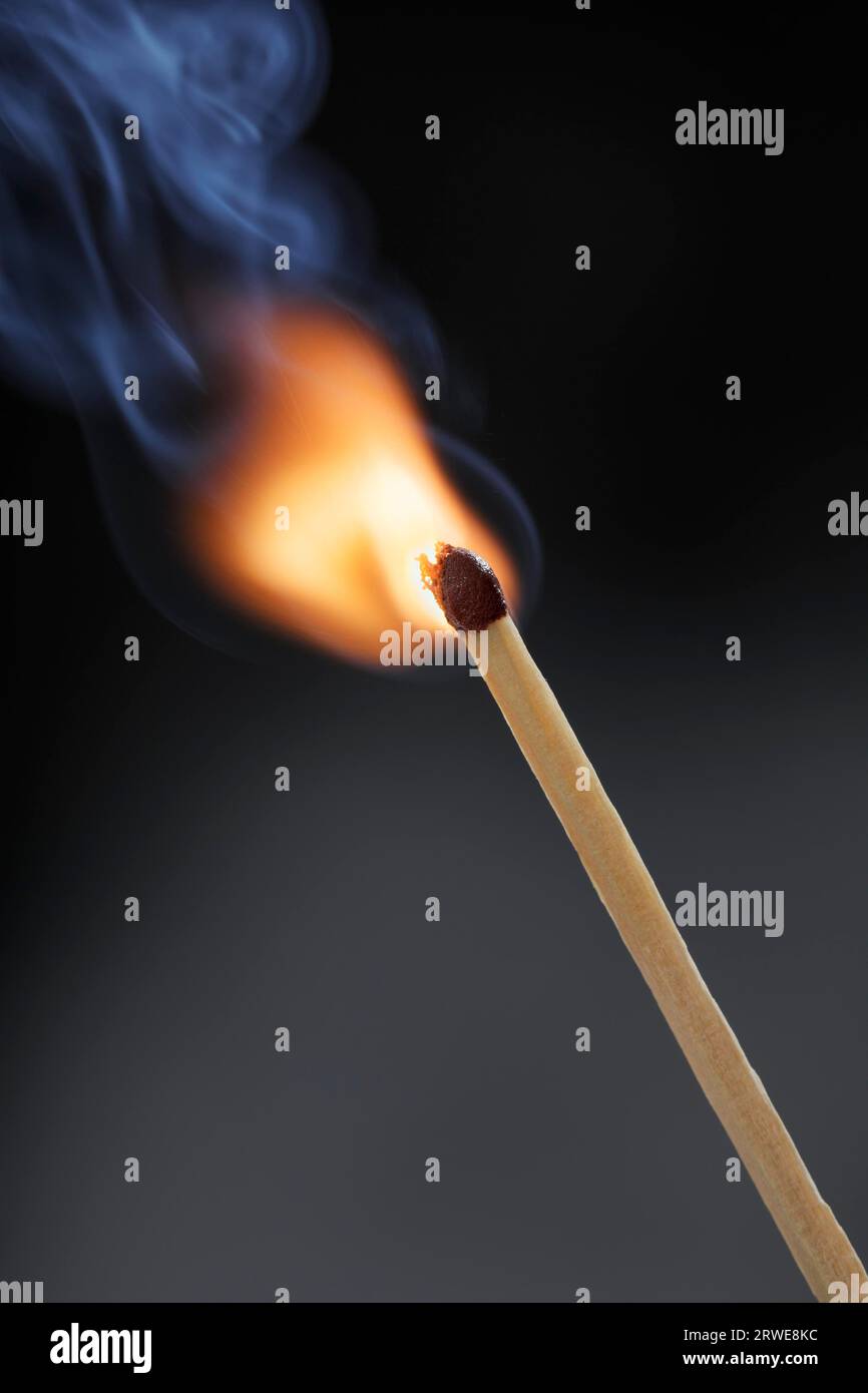 Hot fire match stick hi-res stock photography and images - Alamy