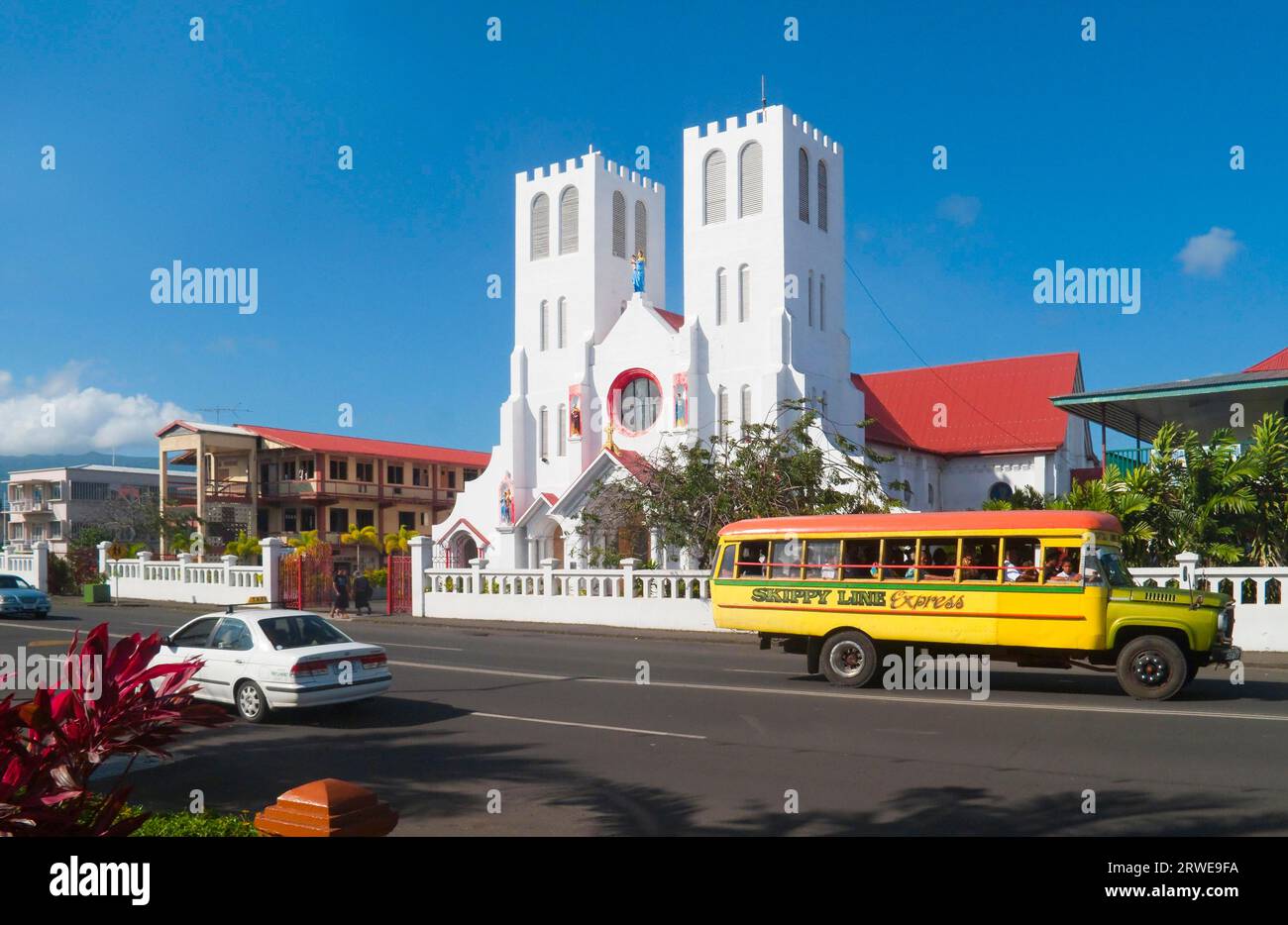 Samoa transport hi-res stock photography and images - Alamy