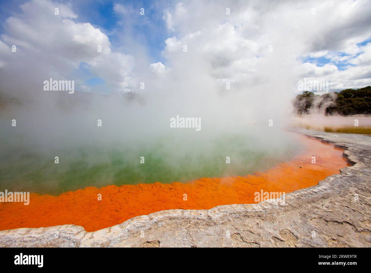 Geothermal area of new zealand hi-res stock photography and images - Alamy