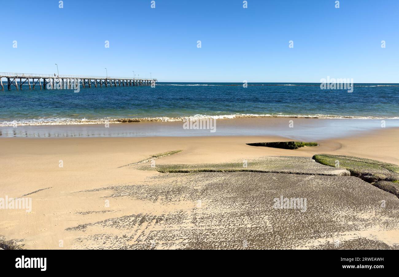 Port noarlunga jetty hi-res stock photography and images - Alamy