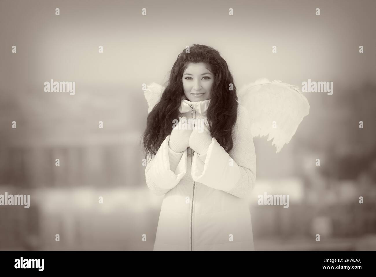 Angel long hi-res stock photography and images - Alamy
