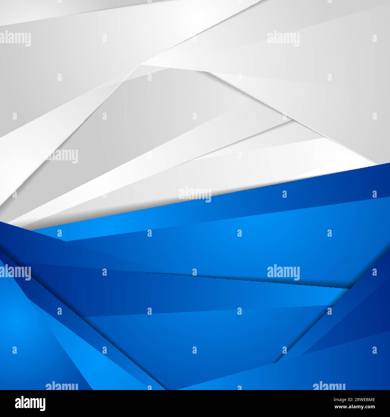 Grey and blue abstract corporate tech background. Vector design Stock Vector Image & Art - Alamy