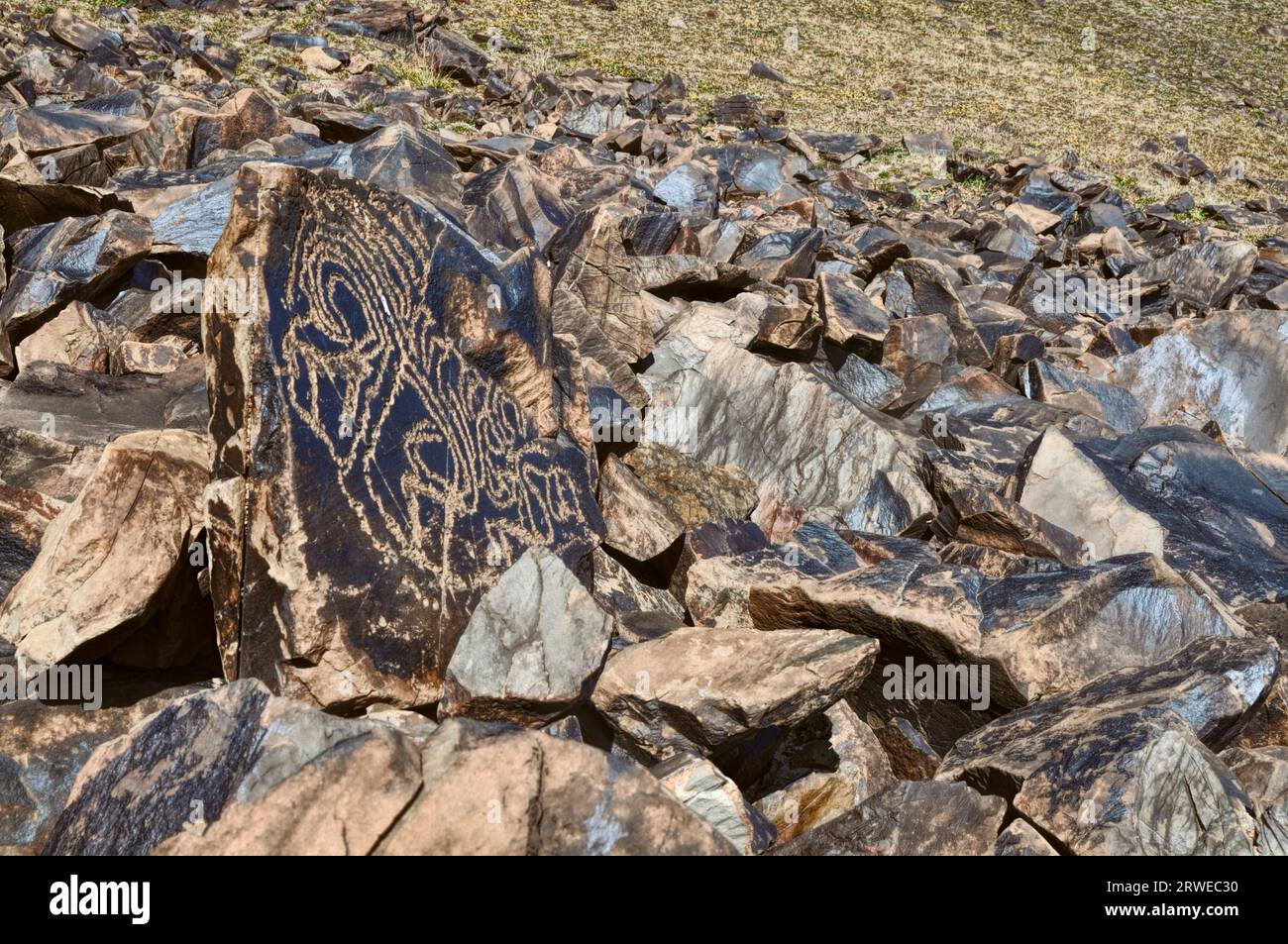 Ancient pictograms hi-res stock photography and images - Alamy