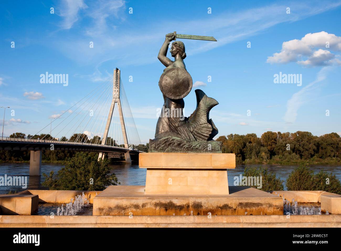 Warsaw mermaid hi-res stock photography and images - Alamy