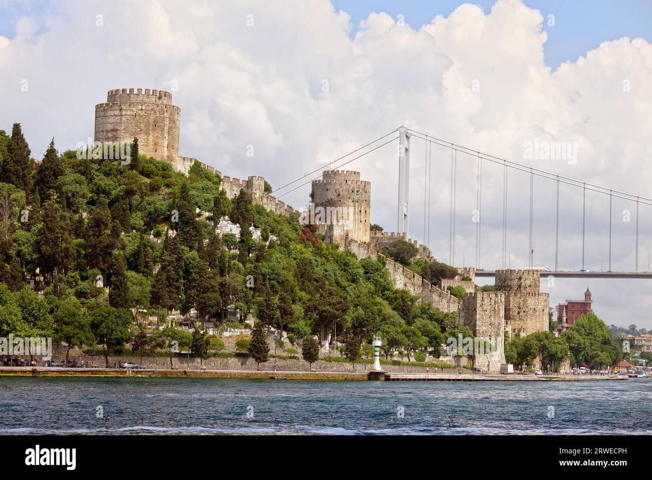 Rumelian Castle also known as Castle of Europe and Fatih Sultan Mehmet ...