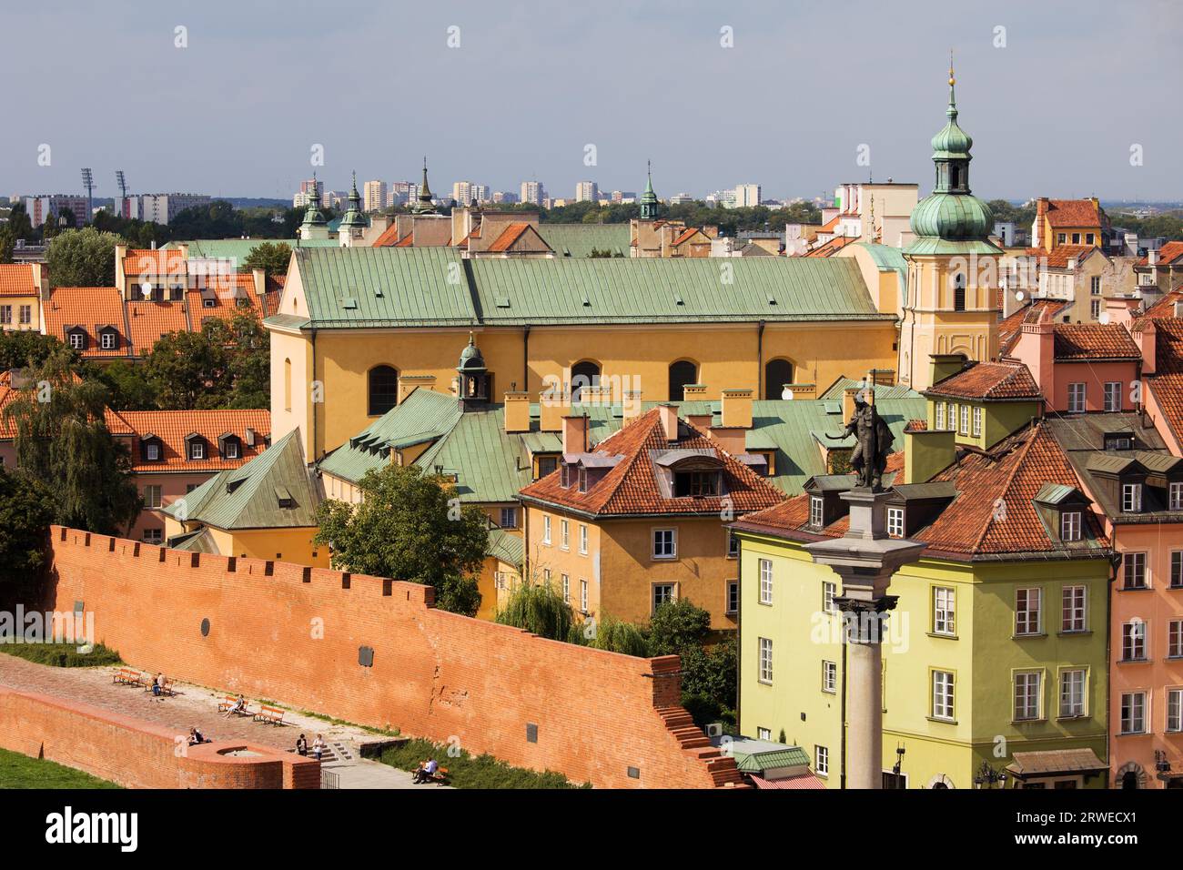 Old Town (Polish: Stare Miasto) (Starowka) architecture in Warsaw ...
