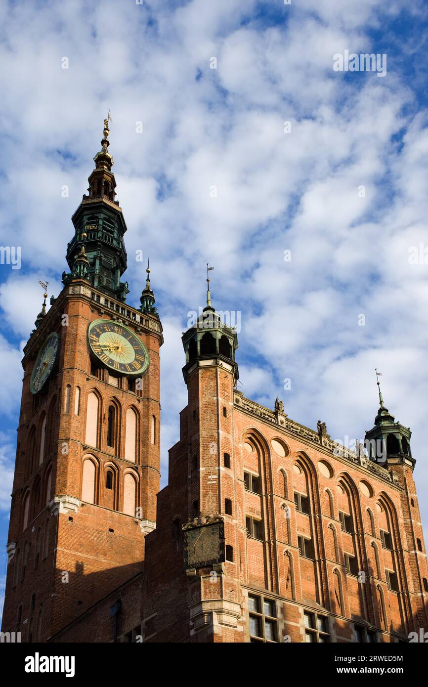 The Main Town Hall (Polish: Ratusz Glownego Miasta) in the city of ...