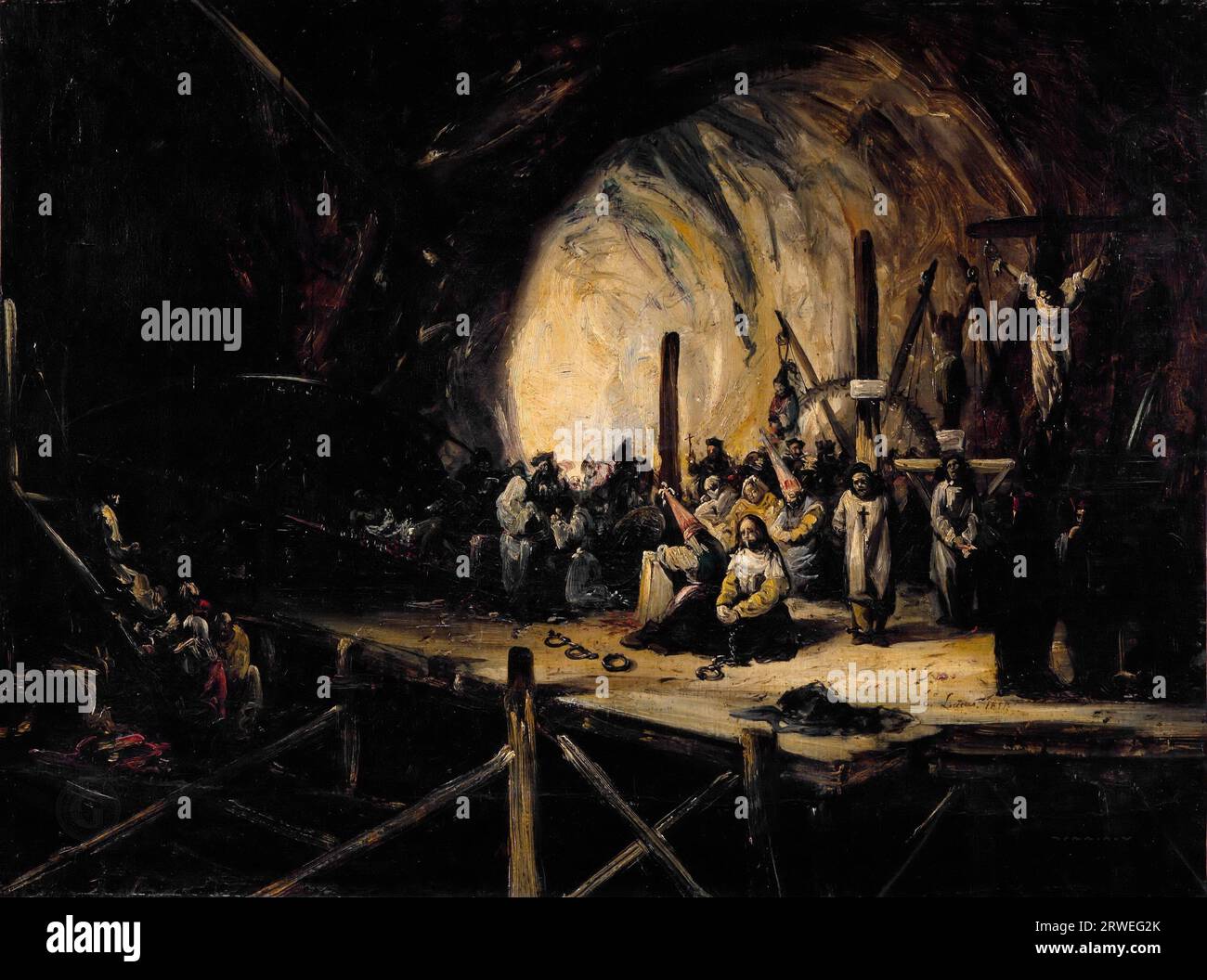 Scene of the inquisition hi-res stock photography and images - Alamy