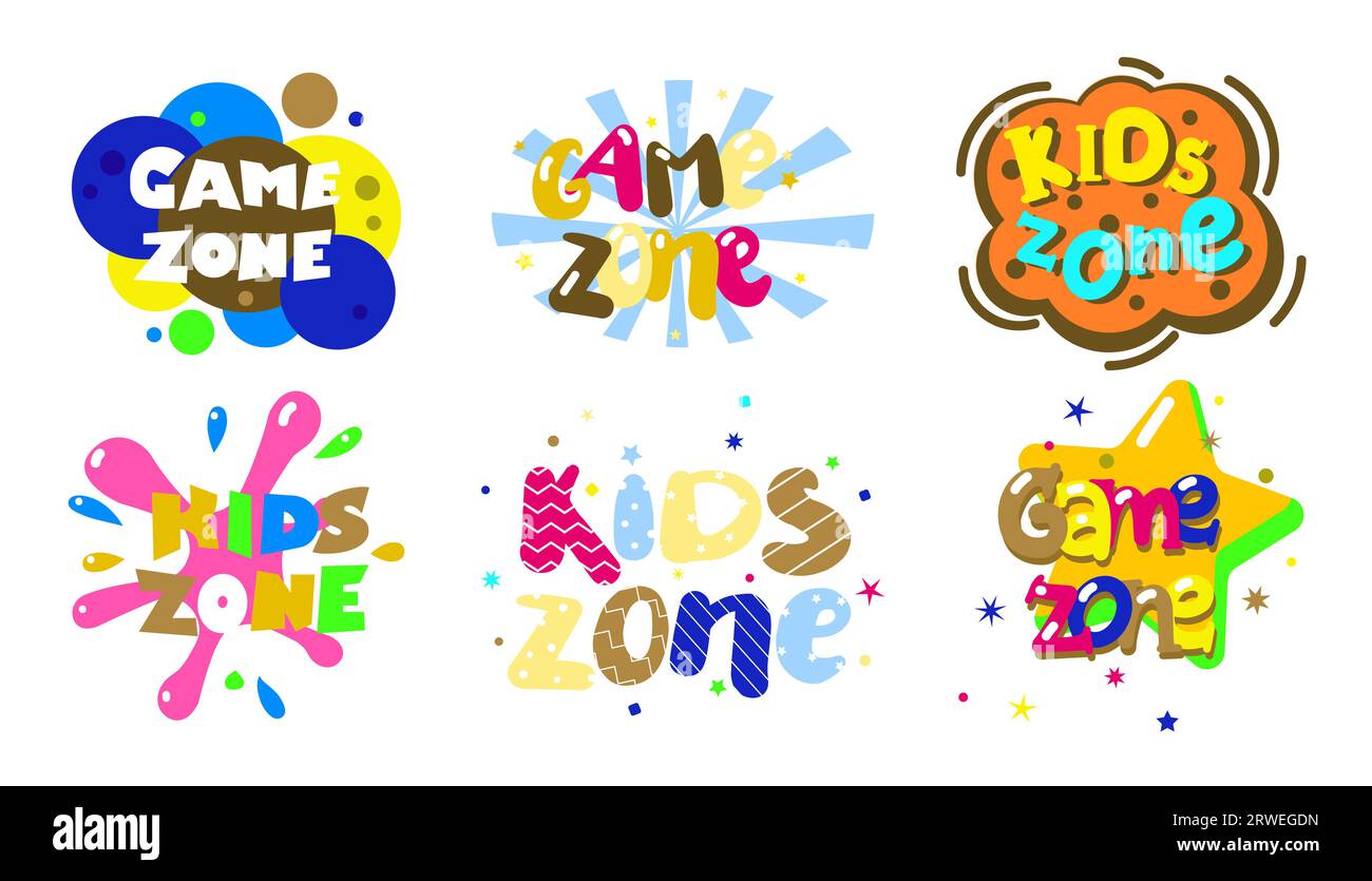 Playroom decoration Stock Vector Images - Alamy